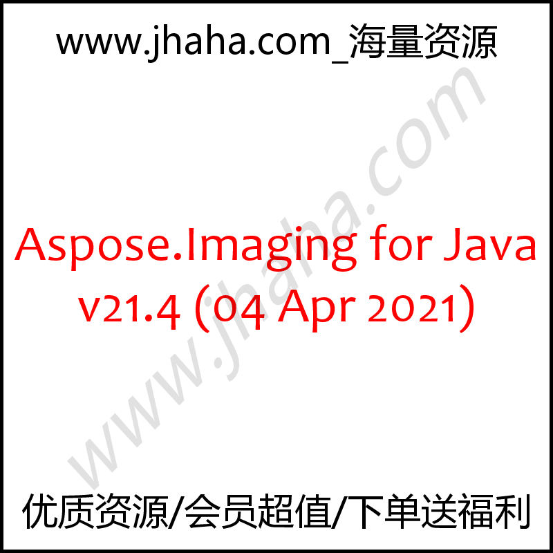 Aspose.Imaging for Java v21.4
