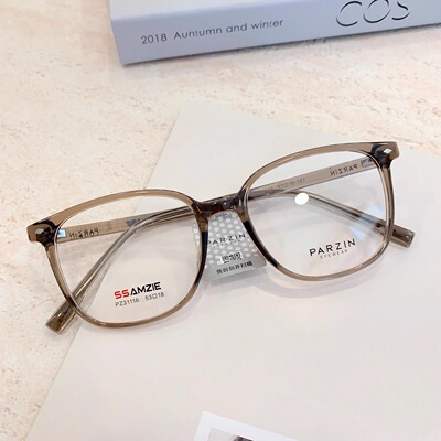 帕森轻盈简约TR90全框眼镜男女同款定制近视可配度数眼镜框31116