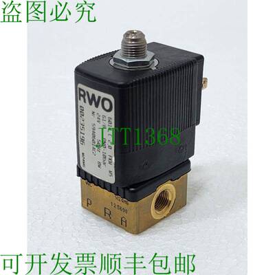 Burkert 00235196 6014 C 2.0 Fkm Ms G1/8 24VAC 50Hz 电磁阀 Rw