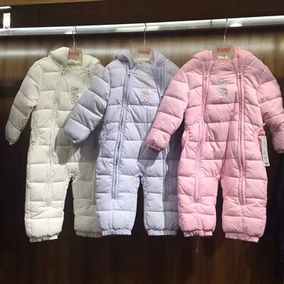 kanz德国冬季婴儿连体衣外出服