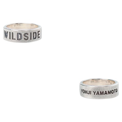 山本耀司标语雕刻基础款指环情侣