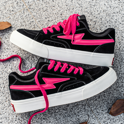 国潮男鞋ins潮牌闪电面包休闲鞋百搭运动滑板鞋男生小众港风鞋子