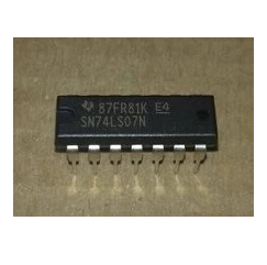 全新 SN74LS07N DIP16 六正相高压驱动器 兼容 HD74LS07P 现货