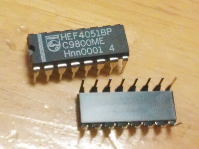全新 HEF4051BP可代用CD4051BE/HCF4051 DIP16 原装进口