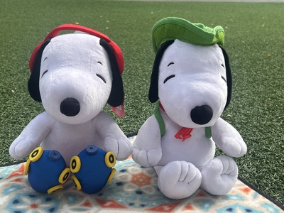 外贸hallmark史努比snoopy玩偶毛绒玩具公仔睡觉抱枕生日礼物女