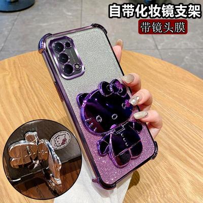 oppoReno5K手机壳自带镜头膜防摔