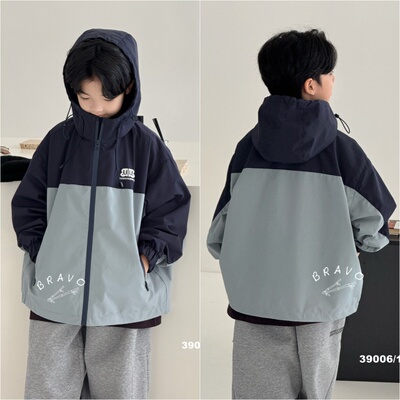 布芮男童欧实穿款防风保暖外套