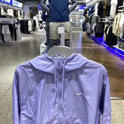 耐克女子AS W NSW ESSNTL UV WVN JKT HD运动夹克外套FV6299-533