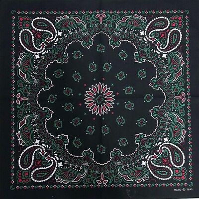 方巾新款机车咔叽复古锭蓝领巾