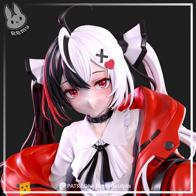 异环 莉卡莎 Remy版 ‌已分件 3D模型Stl文件