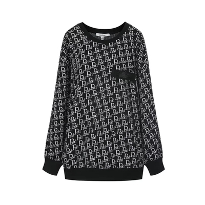 N.paia 恩派雅正品国内代购卫衣长袖字母打底衫上衣XNGIW5223AH