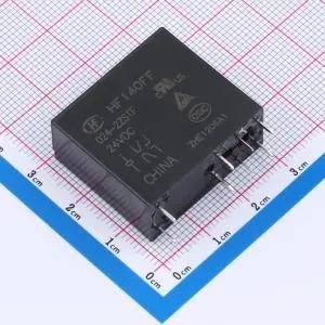 HF140FF/024-2ZSTF DIP,29x13mm 功率继电器