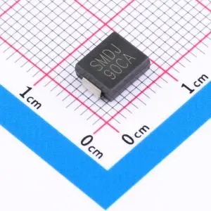 SMDJ90CA SMCG 双向TVS 90V截止 峰值浪涌电流：20.55A 静电和浪