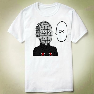 Hellraiser鬼吃人pinhead钉头鬼onepunchman一拳超人ShirtT恤