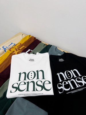 NOSD by BUllSHITLAB 基础系列 多色LOGOT恤280g纯棉短袖