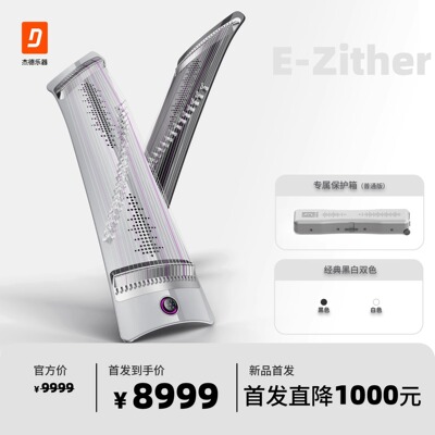 E-Zither/易筝21弦演奏电子古筝