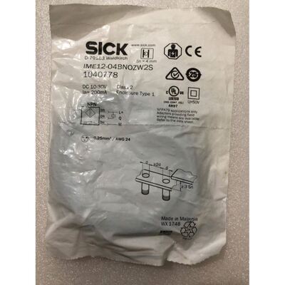 SICKIME12-04BNOZW2S1040778实物拍摄