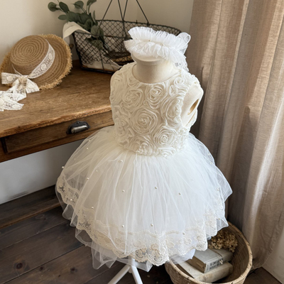 Oren韩国进口婴儿连衣裙夏季礼服