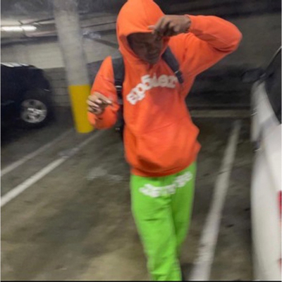 Sp5derYoung裤连帽卫衣