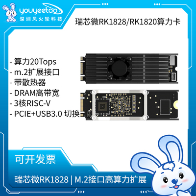国产Ai大模型计算卡瑞芯微RK1828