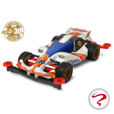 正品田宫迷你四驱车 四驱兄弟 四驱小子 胜利者001 S2底盘 18075