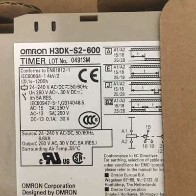 OMRON  H3DK-S2-600 0.05s-120m 24一240VAC/DC议价