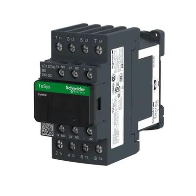 全新原装LC1DT进口施耐德LC1DT40BD DC24V 25A四极直流接触器询价