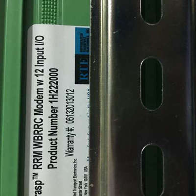 Grasp RRM WBRRC MODEM W12 INPUT I/O Product Number 1H222000