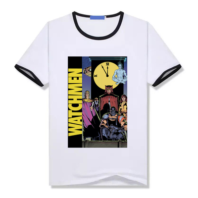 WATCHMEN守望者经典赛博朋克电影曼哈顿罗夏漫画男女赛博朋克T恤