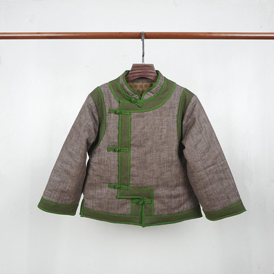 燕子冬季男宝斜襟厚棉衣品质保证