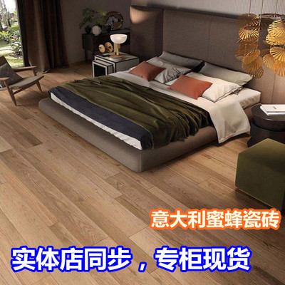 意大利IMOLA原装进口蜜蜂瓷砖 柚木系列客餐厅卧室背景墙木纹砖