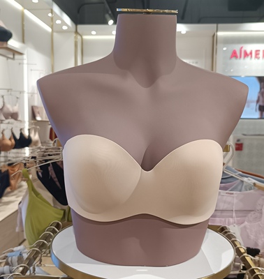 1/2文胸爱慕无钢圈无肩带