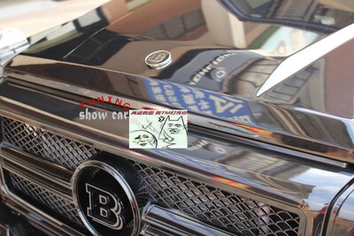 W463 G350G500G55G63G65 4x4 6x6 机盖标 巴博斯 LED 发光标