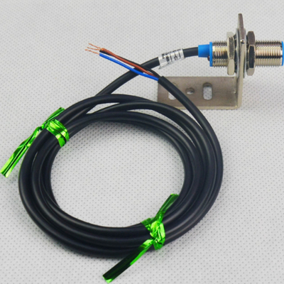 DZYJ-0008 霍尔传感器 接近开关 磁铁检测 NPN三线常开带磁铁支架