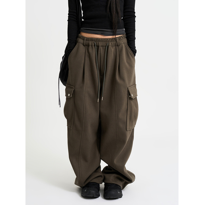 韩代Raucohouse松紧腰运动裤