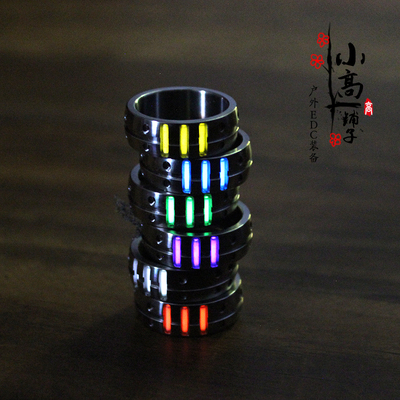 xgedc夜光钛合金戒指男女礼品