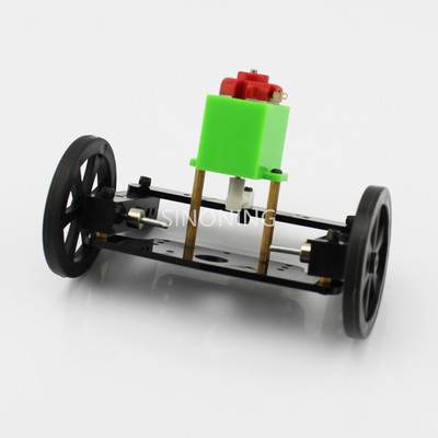 转向前桥自制小车模型总成diy