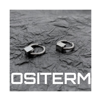 ositerm正方体原创只价同款耳环
