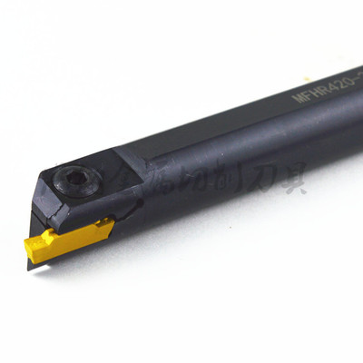 数控车刀杆内径端面环形槽