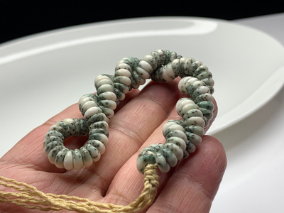 私人定制轮回藏式泥鳅背蒜瓣星月菩提猪大肠药片念珠男女佛珠手串