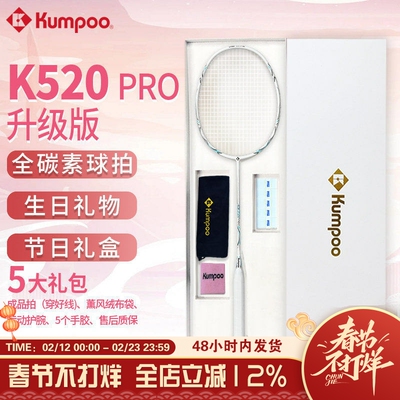 薰风羽毛球拍礼盒K520pro