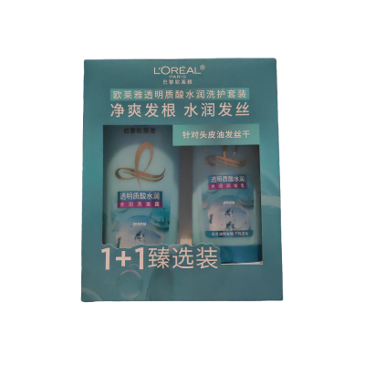 欧莱雅透明质酸水润洗发露润发乳