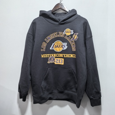 外贸尾单球队印花 帽子袖子刺绣logo运动休闲高克重百棉毛圈卫衣
