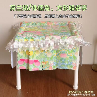 荷兰猪侏儒兔四季遮蔽躲避屋