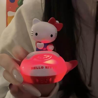 哈喽kit挂t0000000y按键件发声挂可以录音发光电话kt钥匙扣包包坠