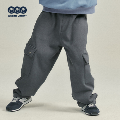 JUSTIN冬加绒一体绒保暖工装长裤