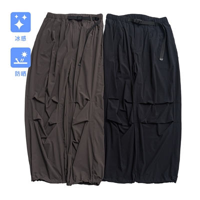 BTB洞洞伞兵裤冰感防晒微弹透气