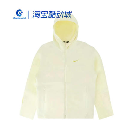 耐克男款印花舒适简约连帽卫衣