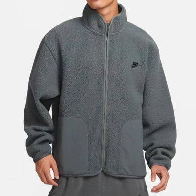 Nike耐克男子立领摇粒绒外套夹克