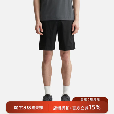【优雅运动】HYPEGOLF X PAF 户外登山扣设计logo印花休闲裤短裤